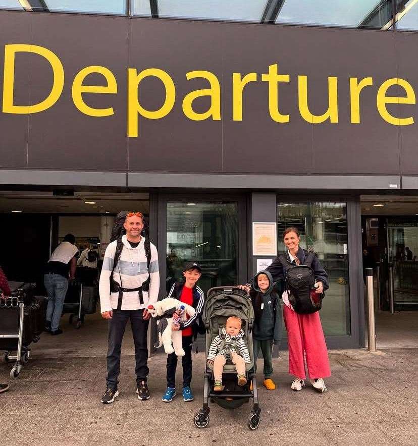 Faversham family pull kids out of school to teach them as they travel ...