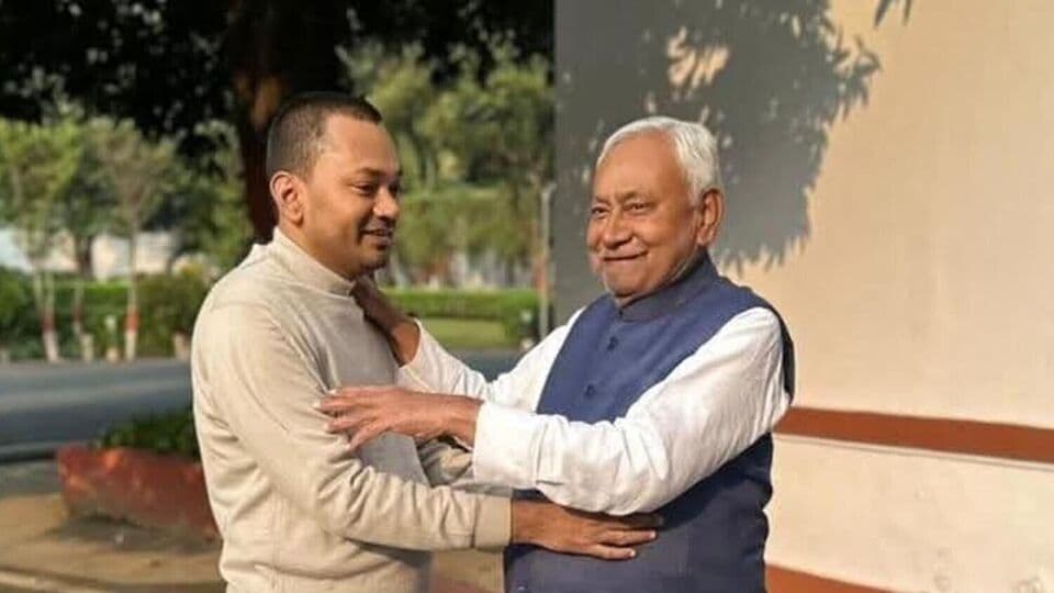 ‘People trusted us more than expected’: CM Nitish Kumar’s son Nishant ...