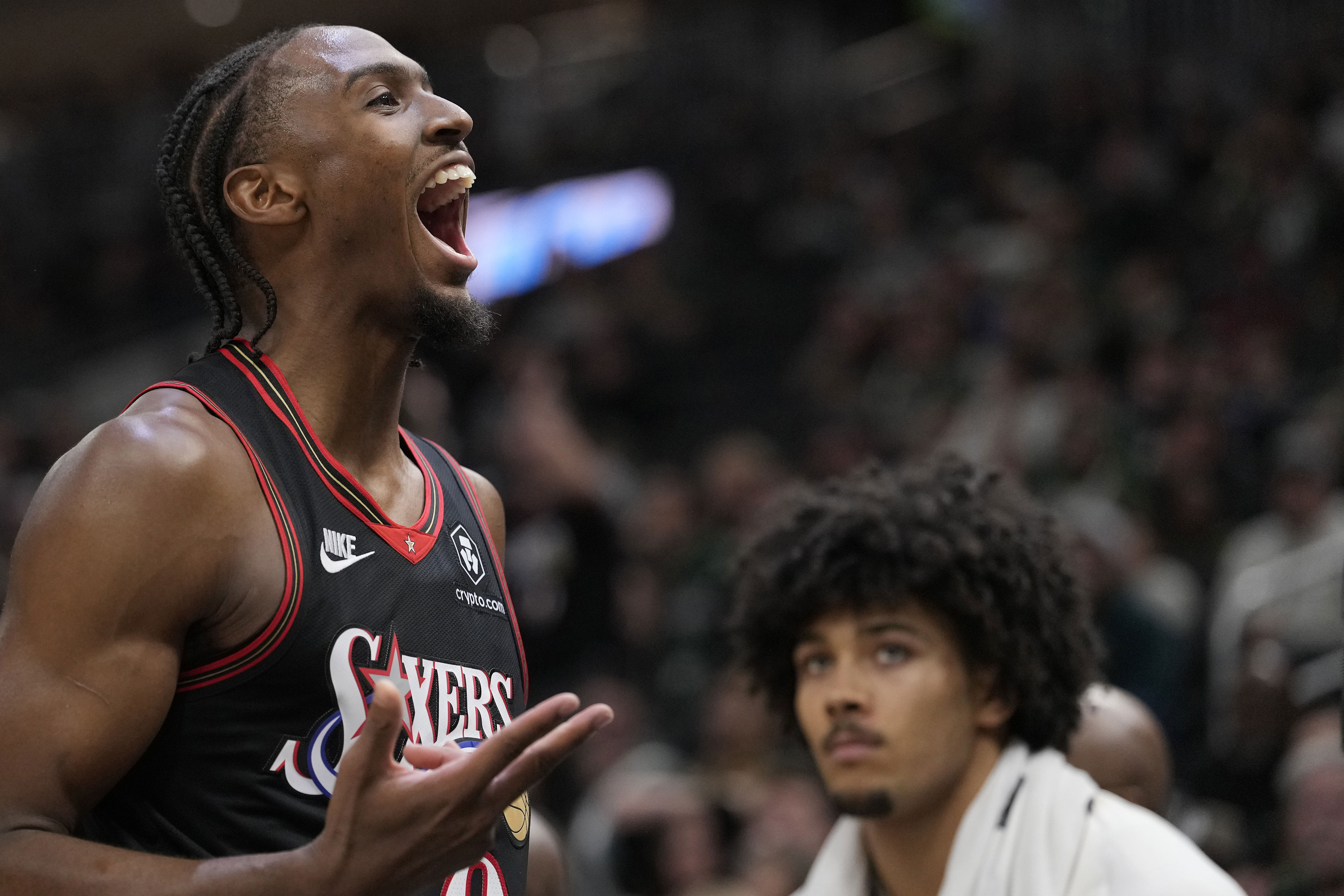 Tyrese Maxey continues breakout season with career-high 54 points