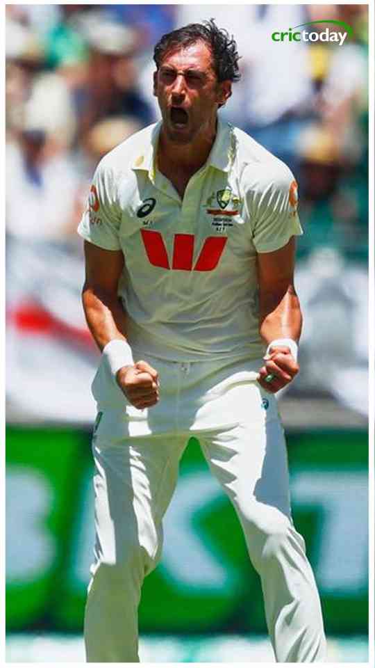 Mitchell Starc created history in the Ashes #ashes2025 #mitchellstarc