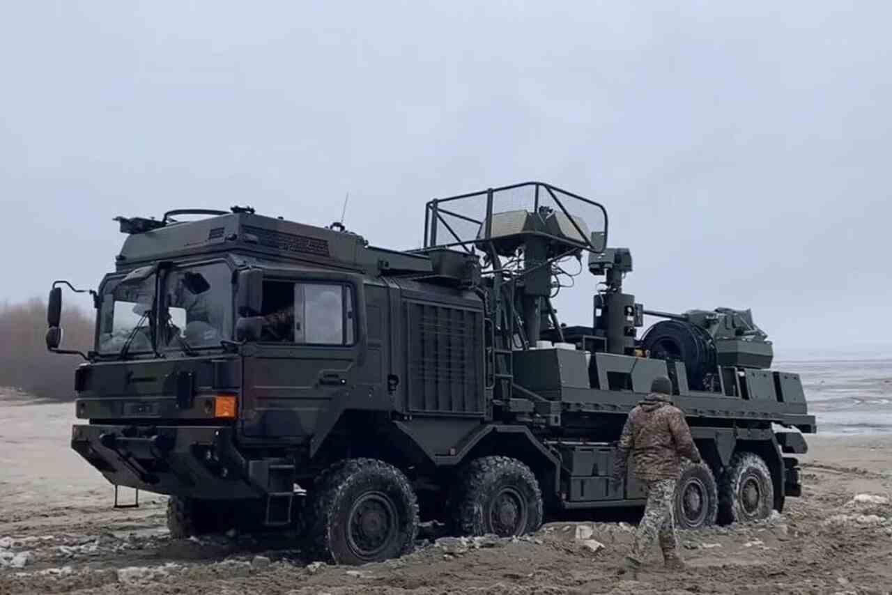 Britisk dronesystem sett i operasjon i Ukraina