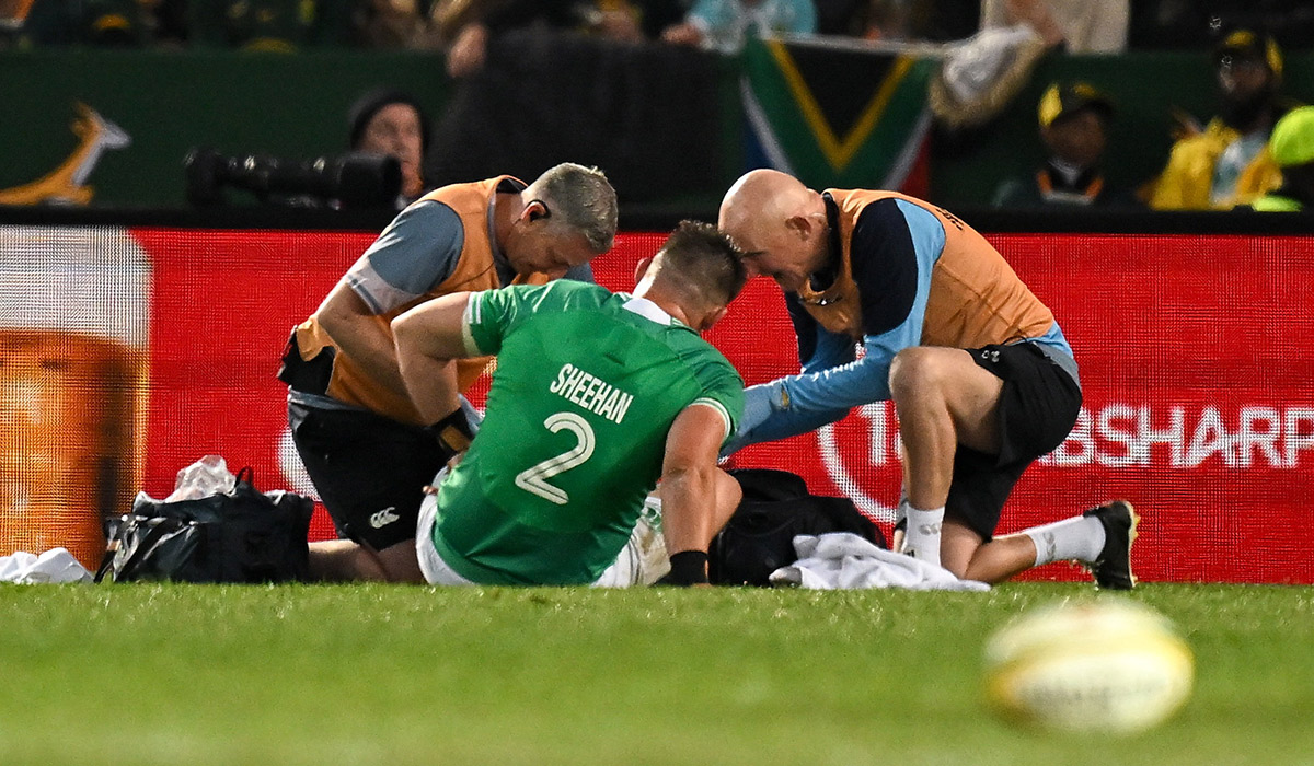 Dan Sheehan ready for Ireland’s physical battle against Boks