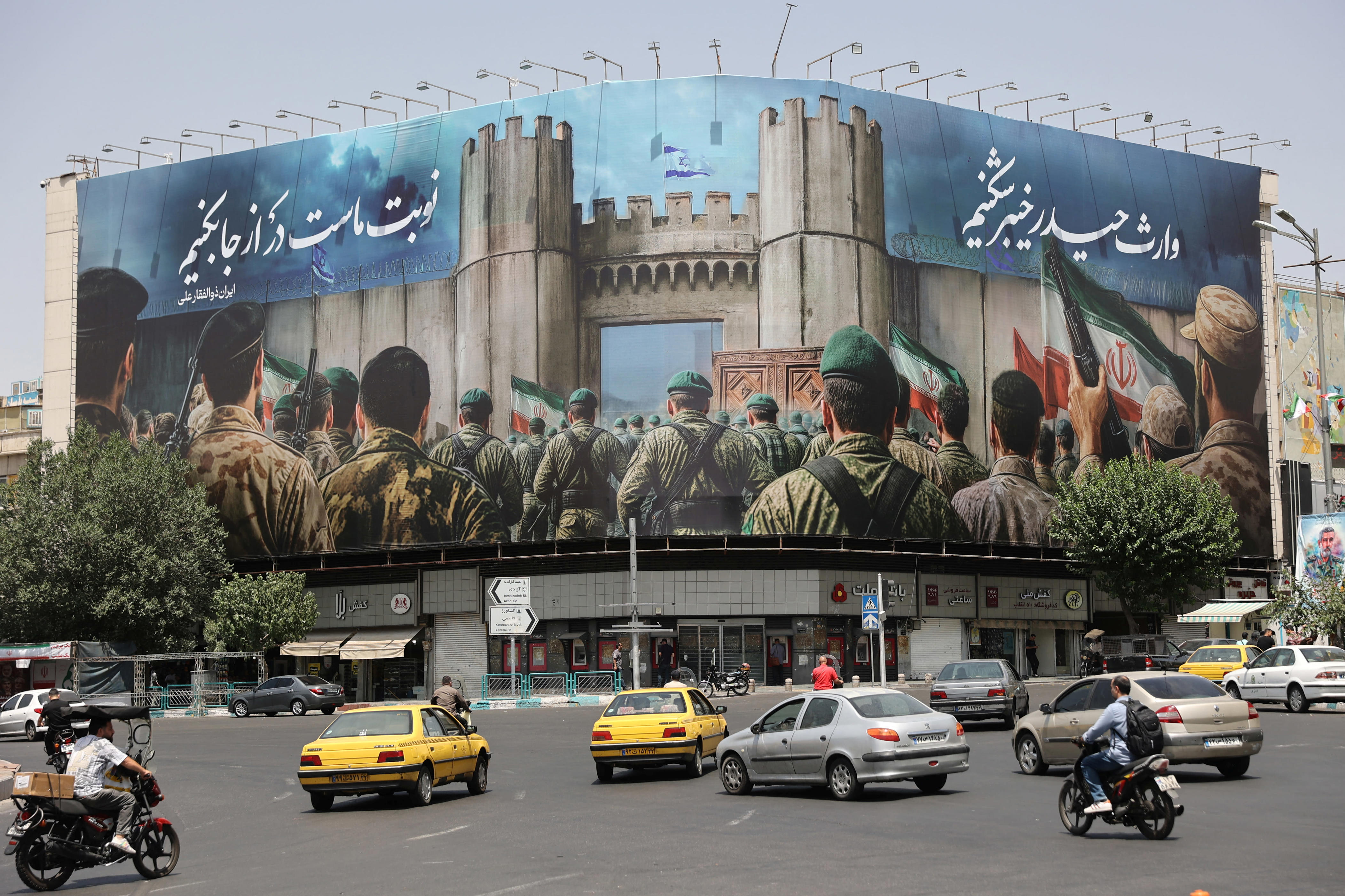 Iranian official claims Israel, US use traffic cameras to spy on Tehran