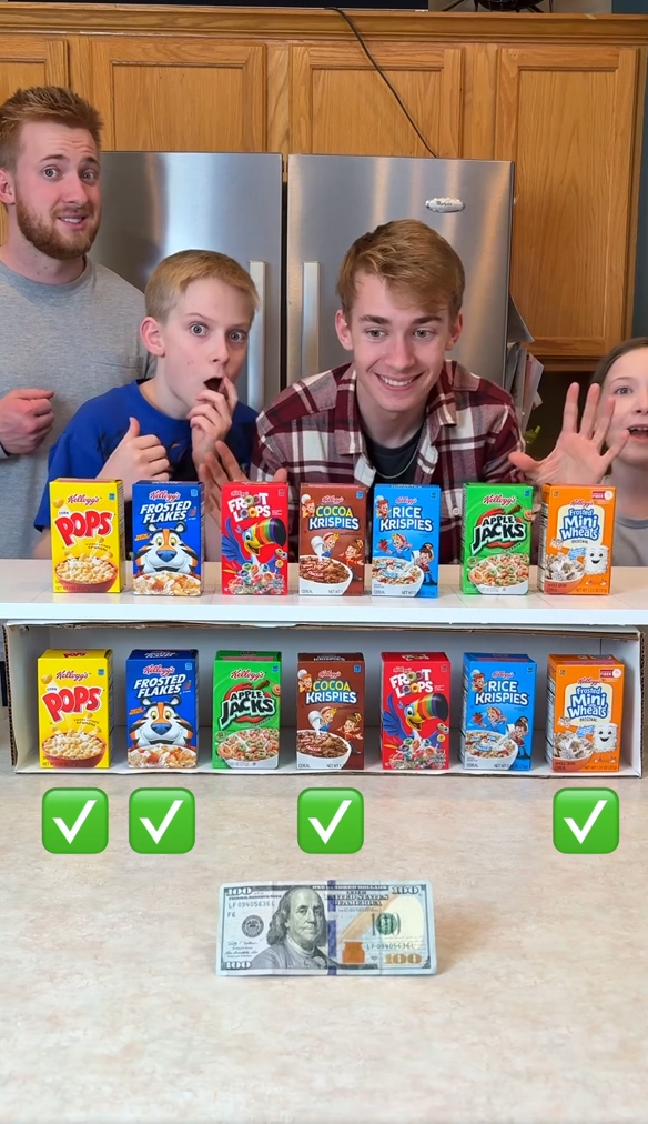 Mini Cereal Box Matching Challenge – Fun for the Whole Family