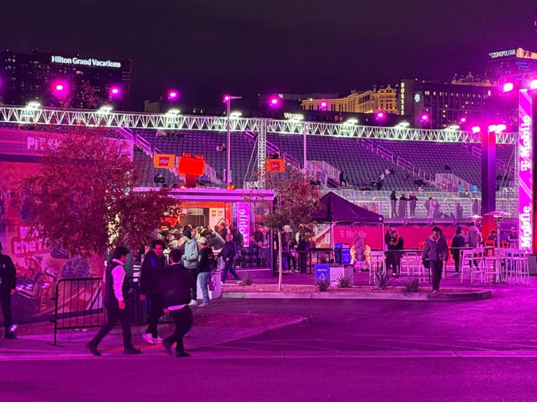 Fans flock to Sphere for start of F1 race week in Las Vegas
