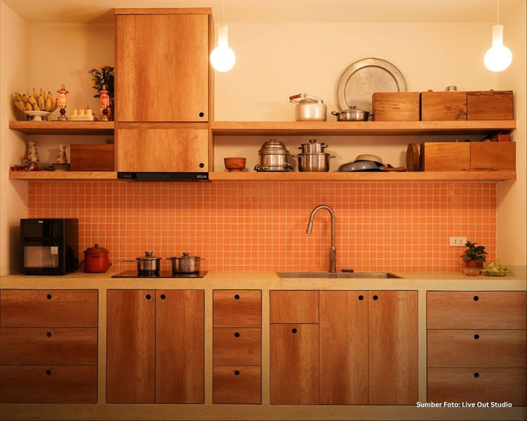 Ini Desain Tempat Cuci Piring dan Kompor yang Ideal