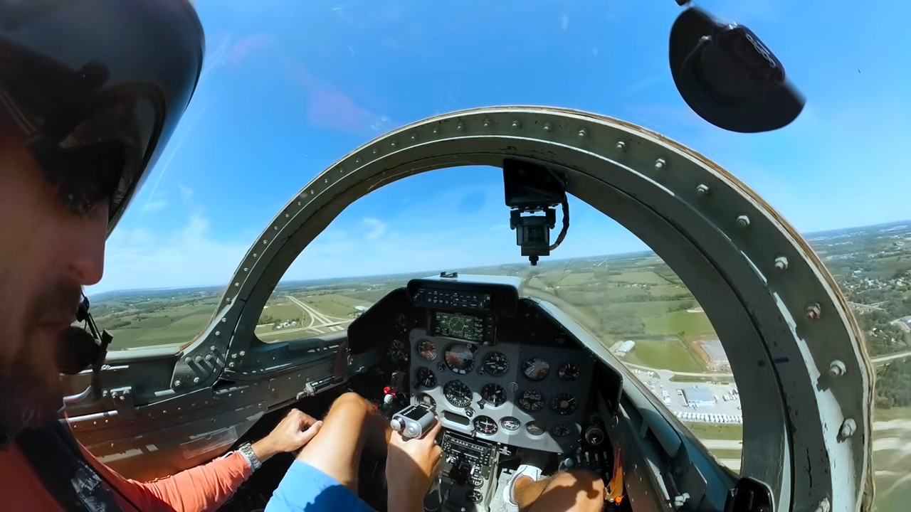 Watch How a New Jet Pilot Handles Steep Turns Stalls and a Tight Final