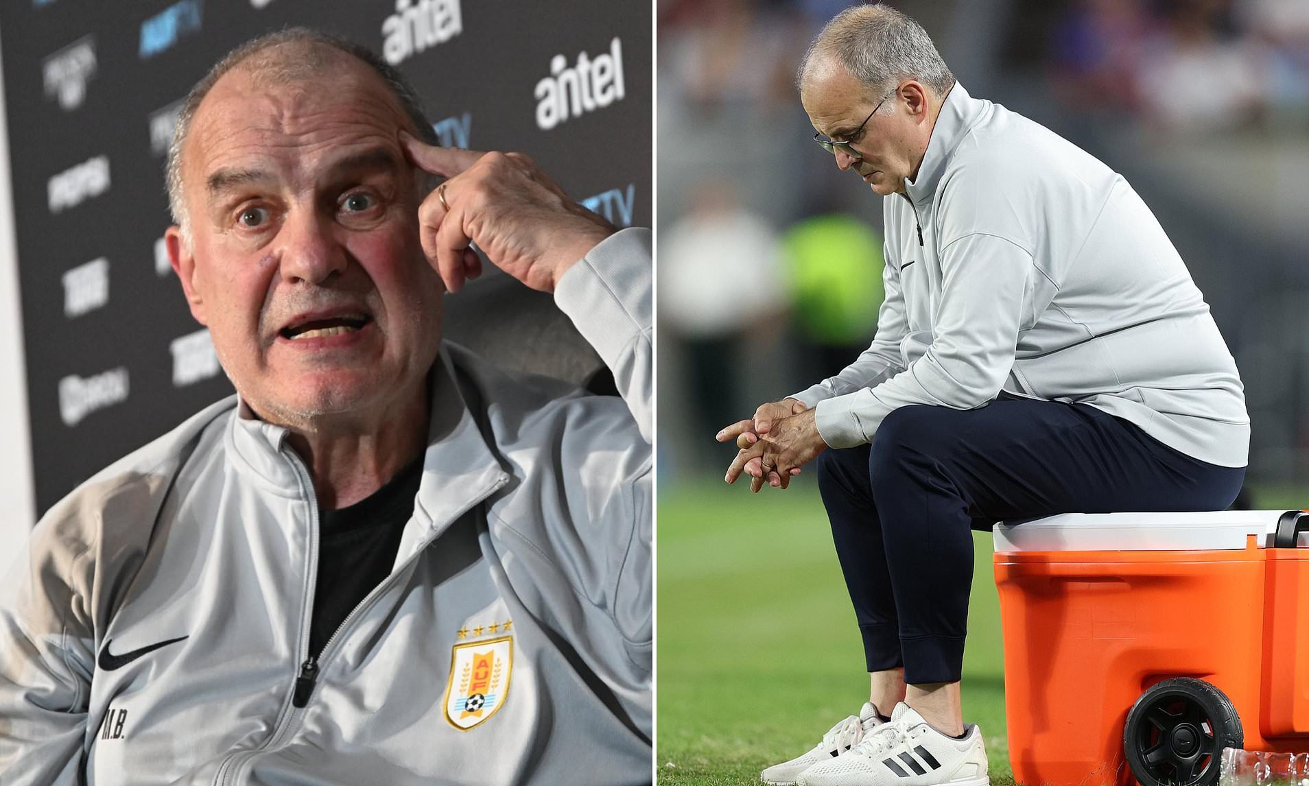 Marcelo Bielsa calls shock press conference after Uruguay's loss to USA ...