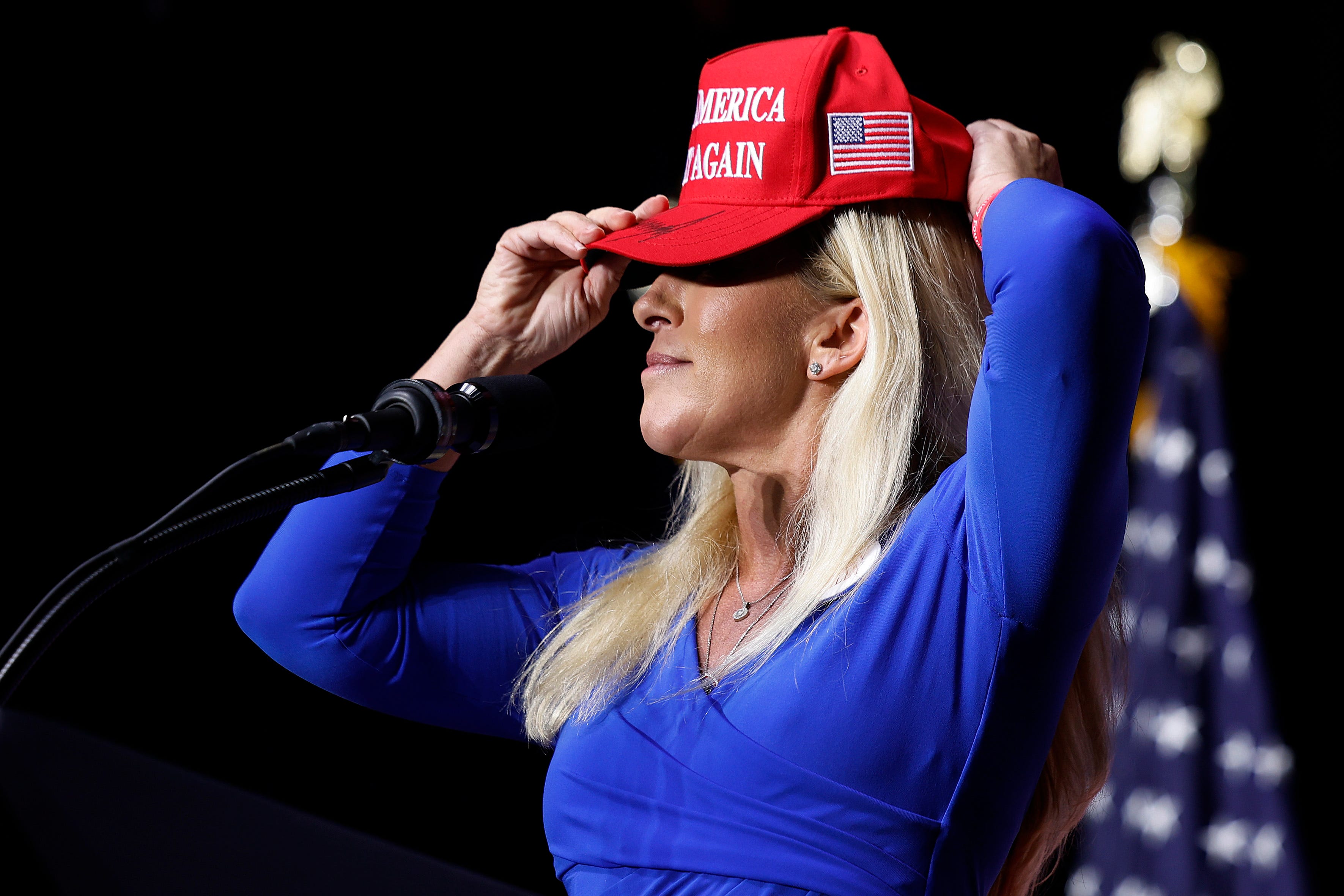 Marjorie Taylor Greene announces resignation after feud with Trump