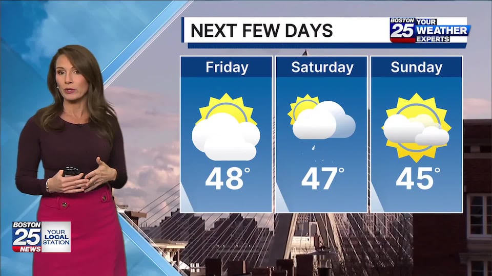 Boston 25 Morning Forecast