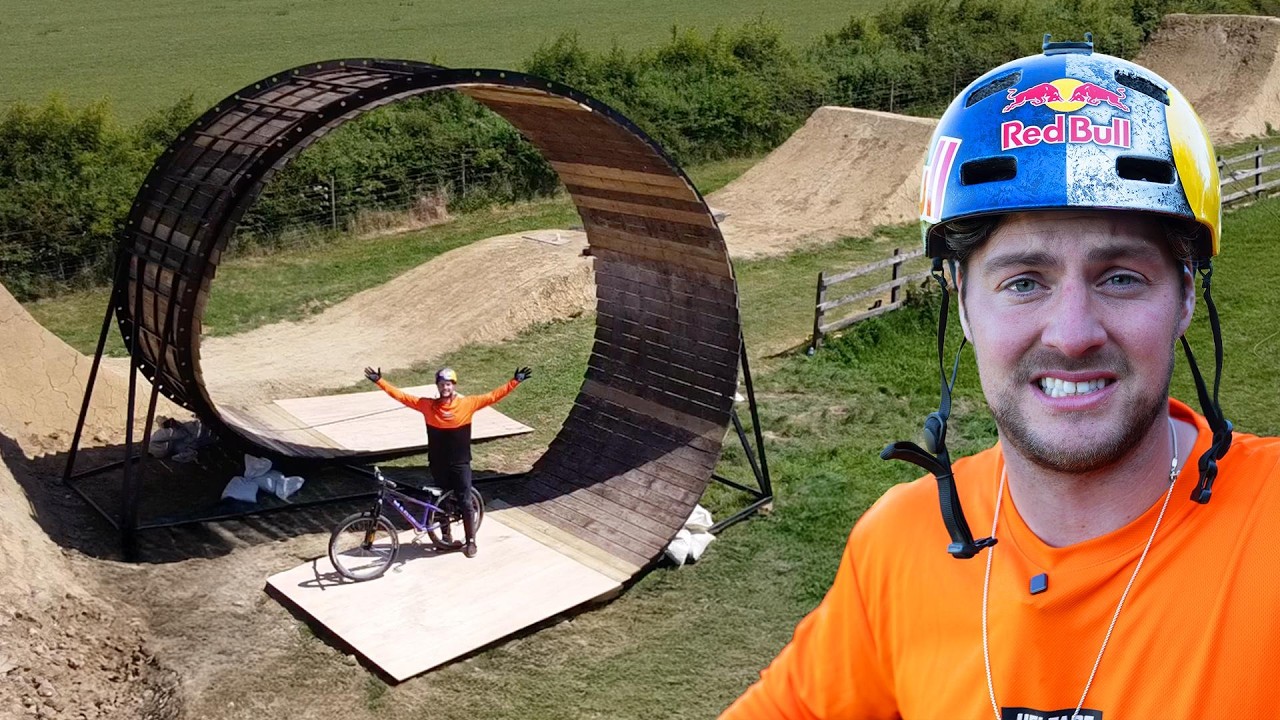Backyard revolution: Riding the giant loop!