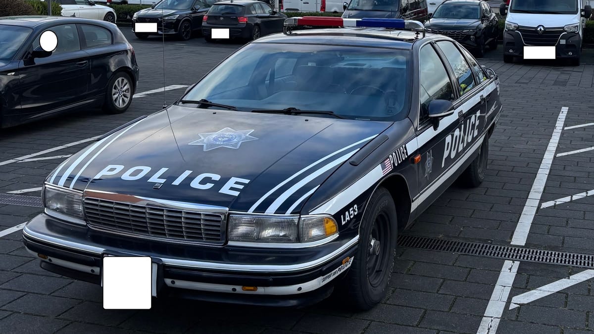 Polizei stoppt auffälliges "Police Car" – 15 Mängel