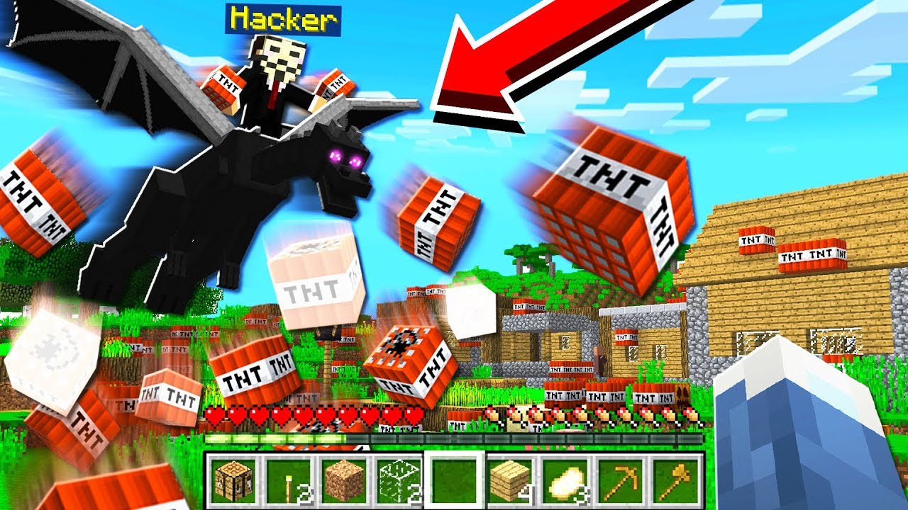 Hacker Flies Ender Dragon Then Destroys a Server