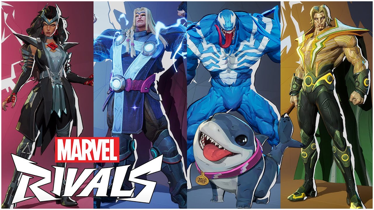 All Marvel Rivals closed beta skins