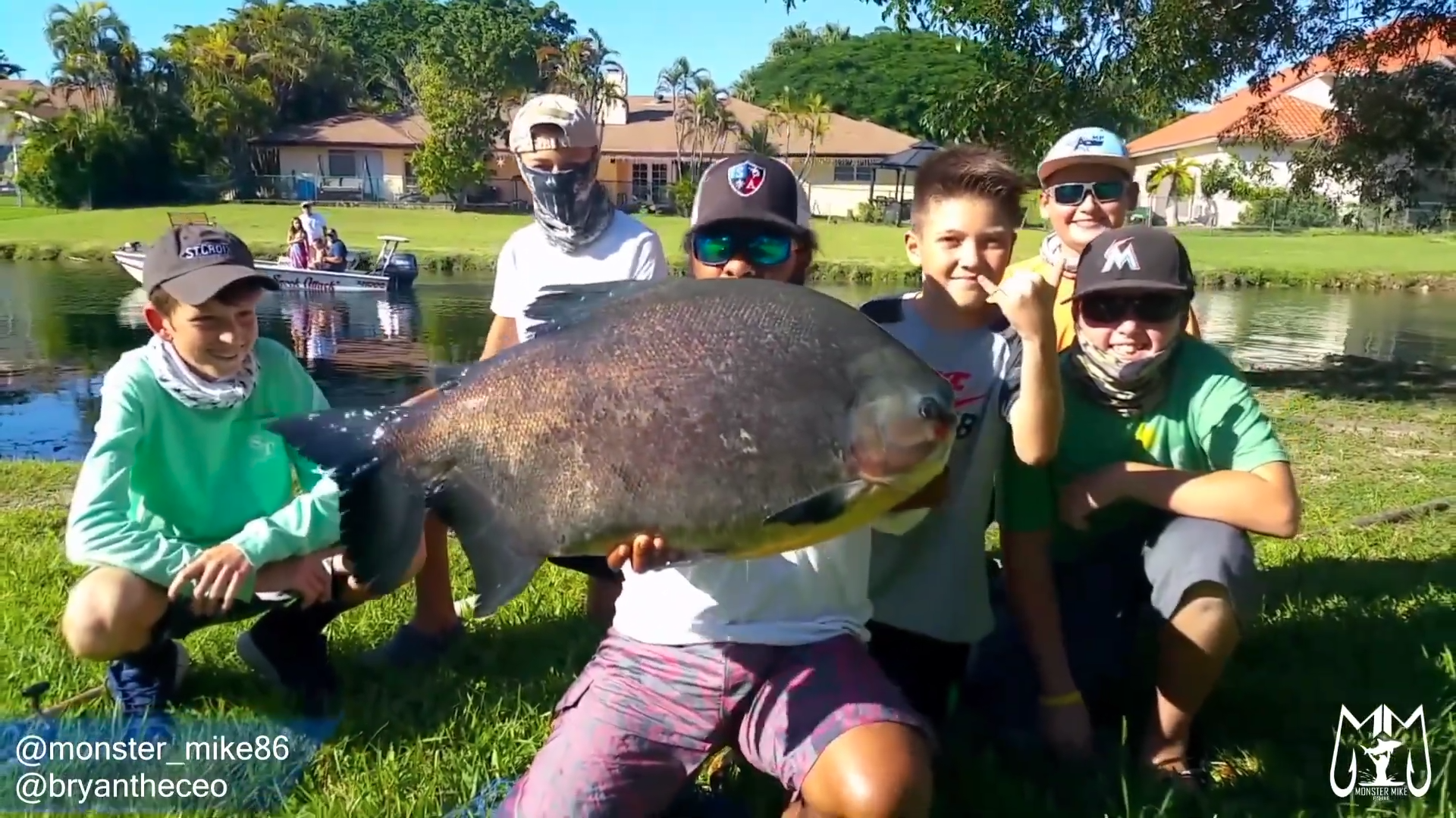 Giant piranha caught in Miami canal