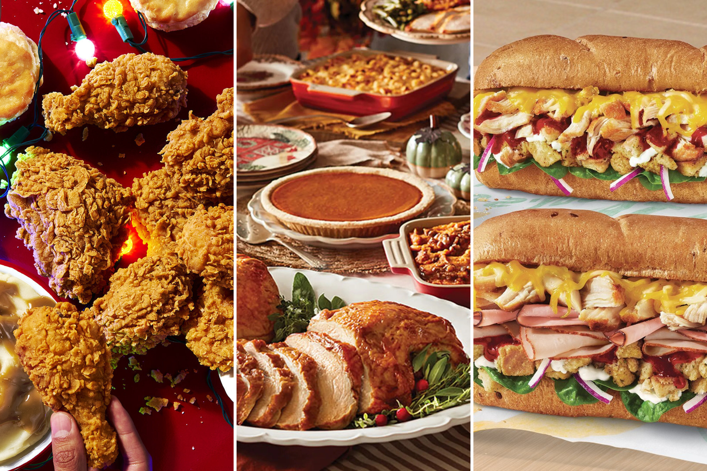 From KFC to Arby's: The best Thanksgiving fast food deals for 2025