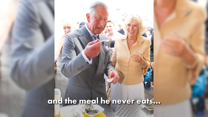 Watch: King Charles' daily diet