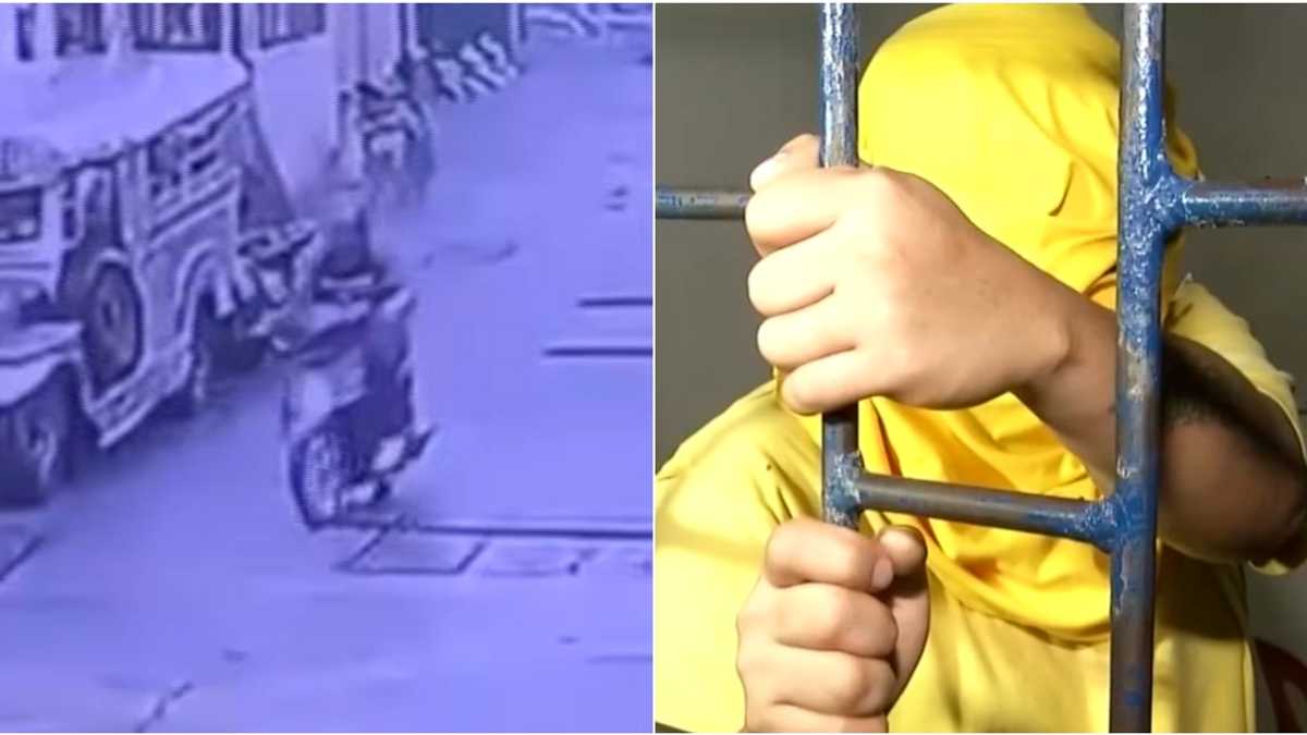 Security camera catches rider shooting a male victim in Quezon City