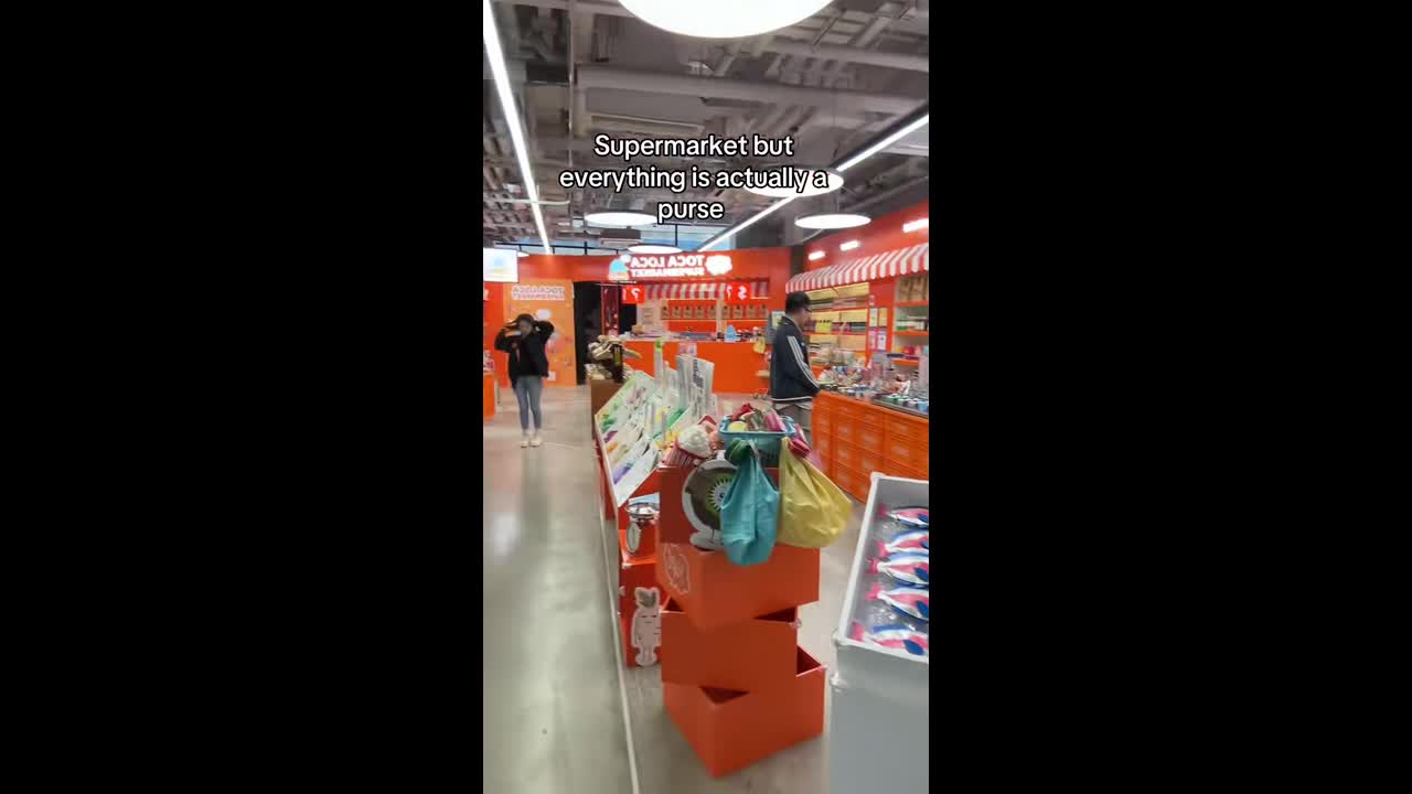 Inside the Hong Kong supermarket where every item is a food-themed bag