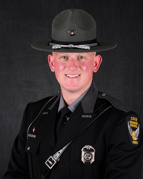 Ohio Highway Patrol honors William Strong as top Portsmouth trooper