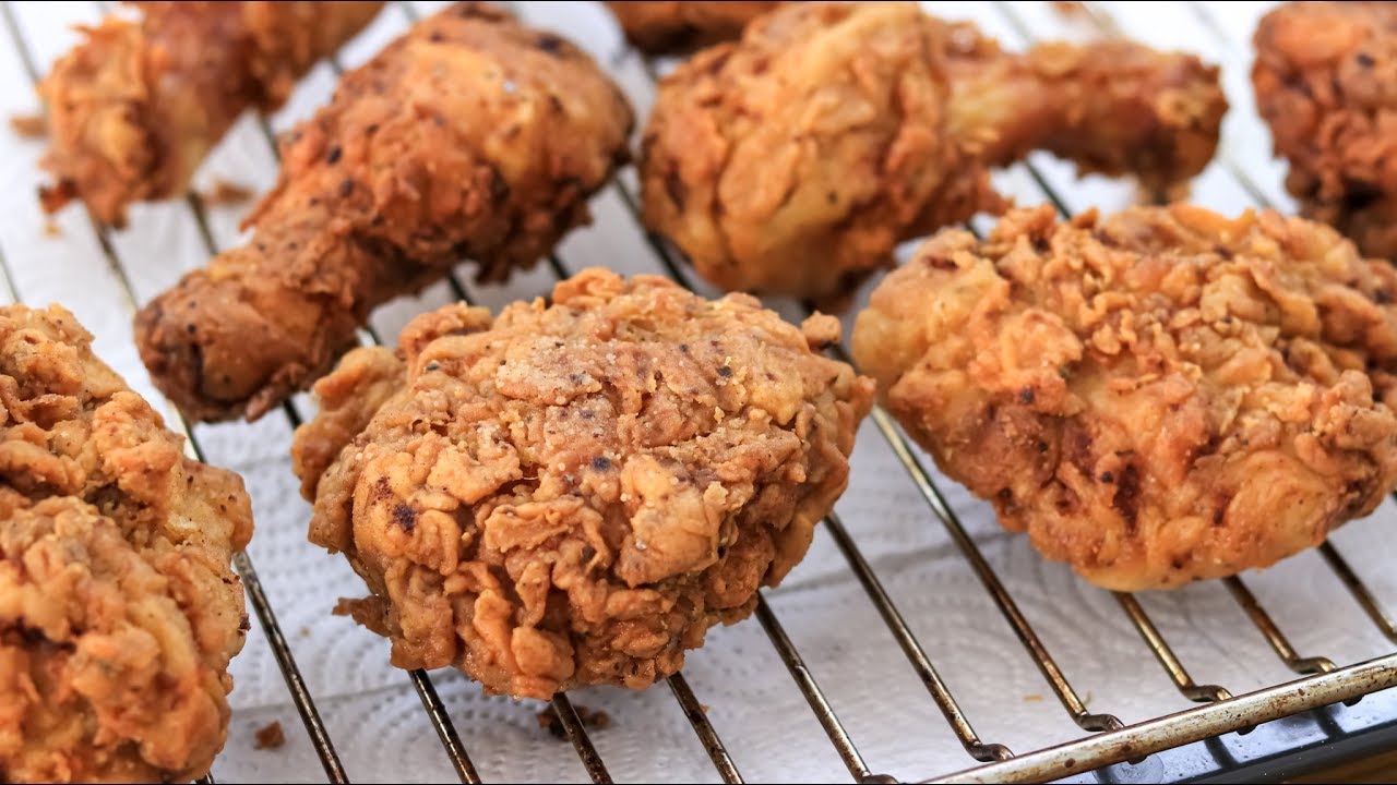 Homemade KFC-Style Fried Chicken