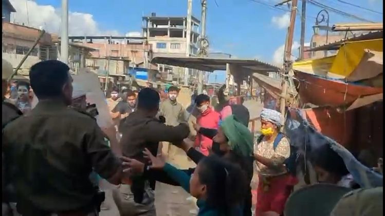 Manipur: Clashes erupt as displaced people protest Sangai Festival in ...