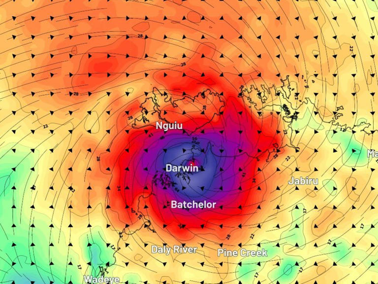 Major update on wild Top End cyclone
