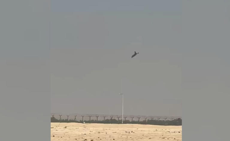 On Camera, Last Moments Of Tejas That Crashed In Dubai