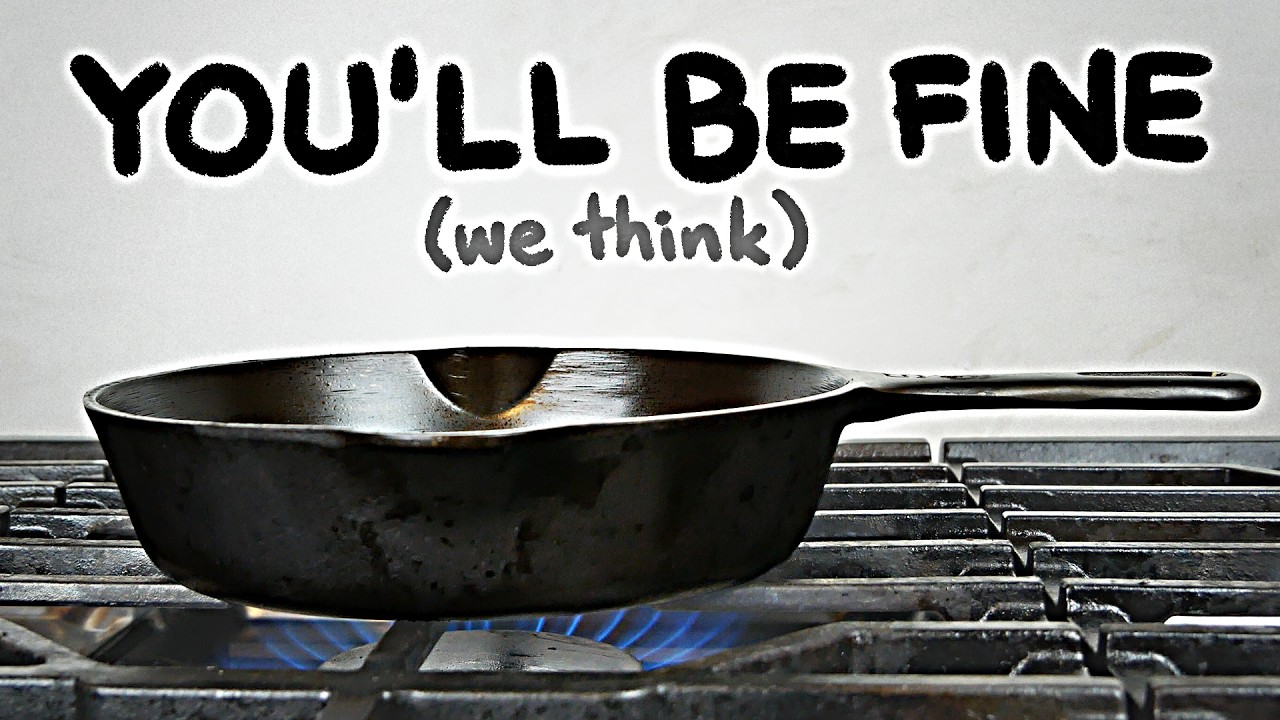 Are seasoned cast iron & carbon steel pans safe? Cooking myths explained!