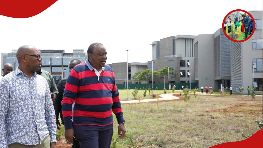 Uhuru Kenyatta’s nephew Jomo Gecaga welcomes child with partner