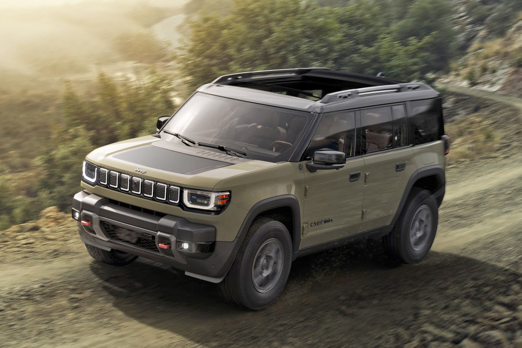 New Jeep Recon is a 650PS electric off-roader