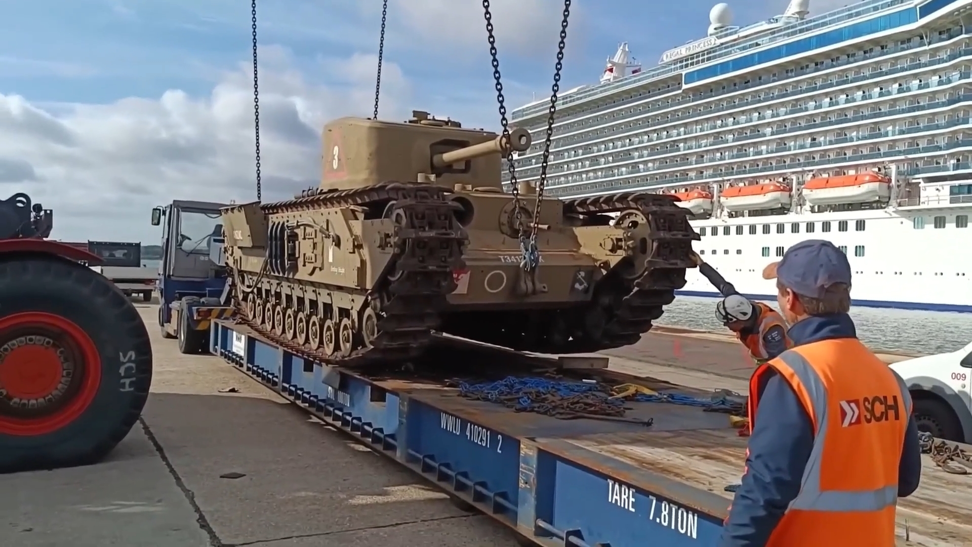 Adding a Rare Churchill Mk VII Tank to Our WWII Collection