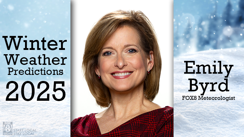 FOX8 Meteorologist Emily Byrd makes her 2025-26 winter weather predictions!