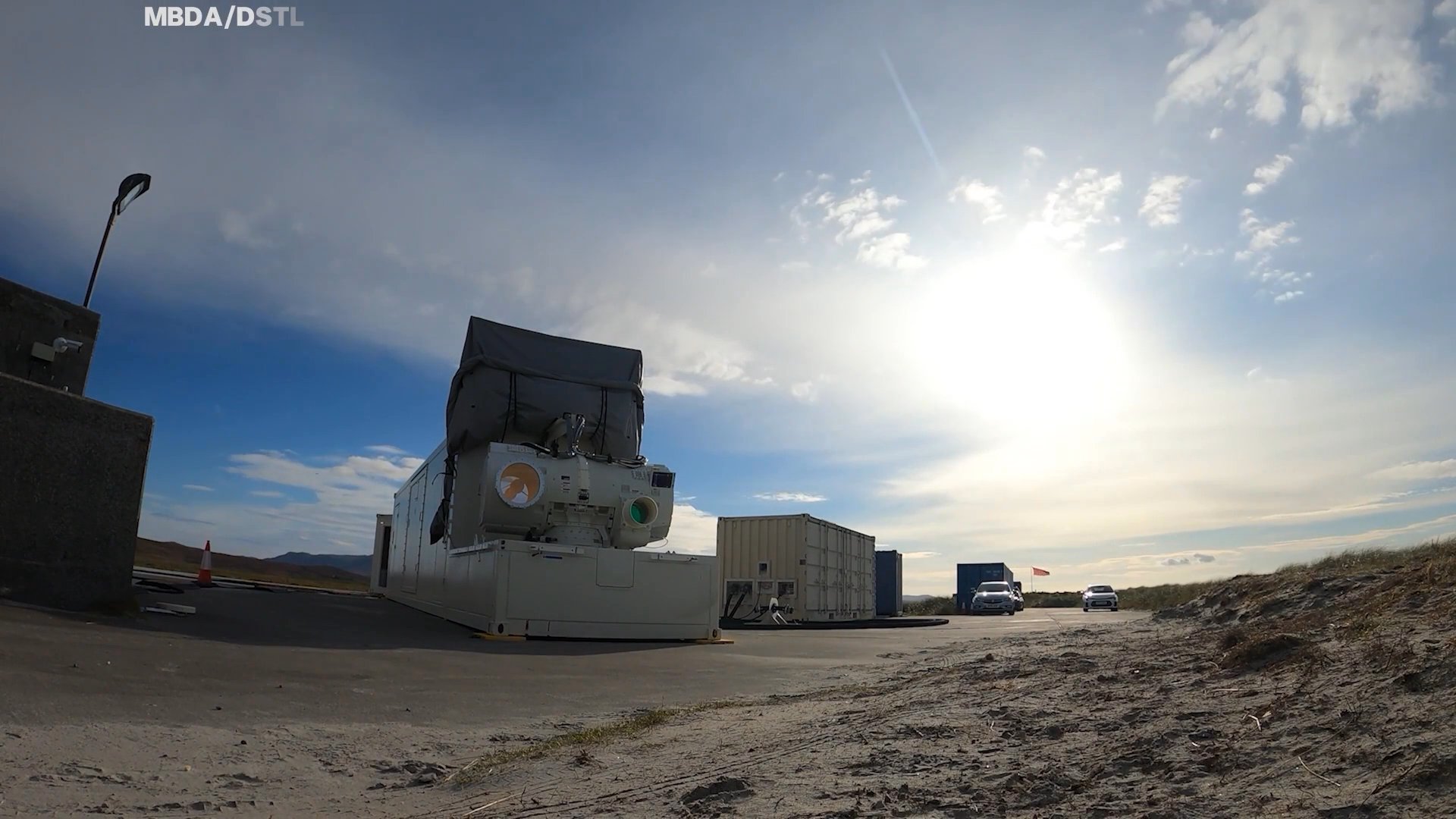 ‘DragonFire’ Laser Taking Down High-Speed Drones