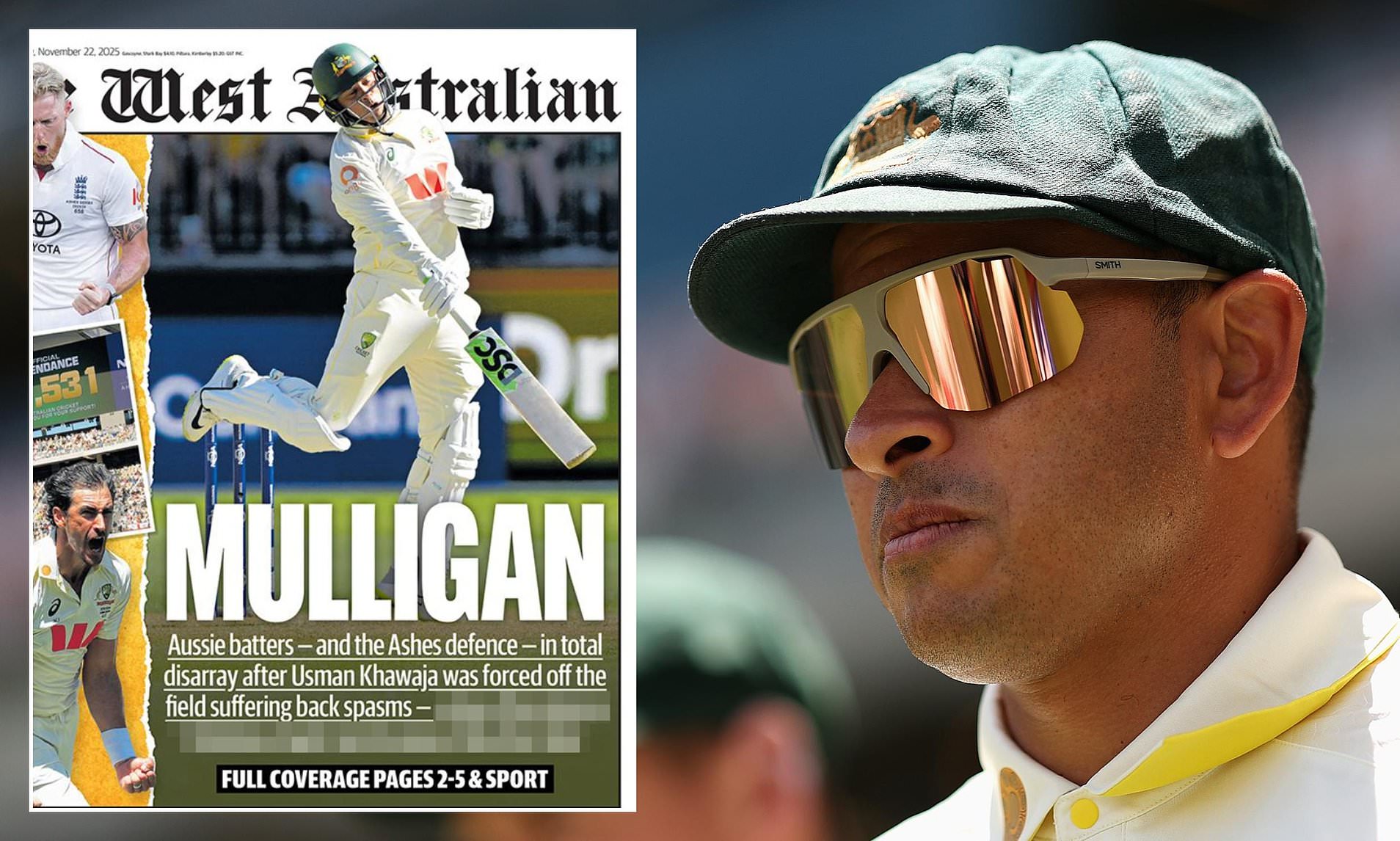 Australia's ruthless media turn on their OWN cricketers and concede ...