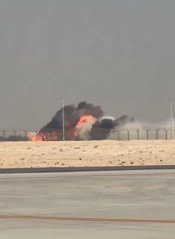 Horror moment fighter jet explodes into fireball at air show