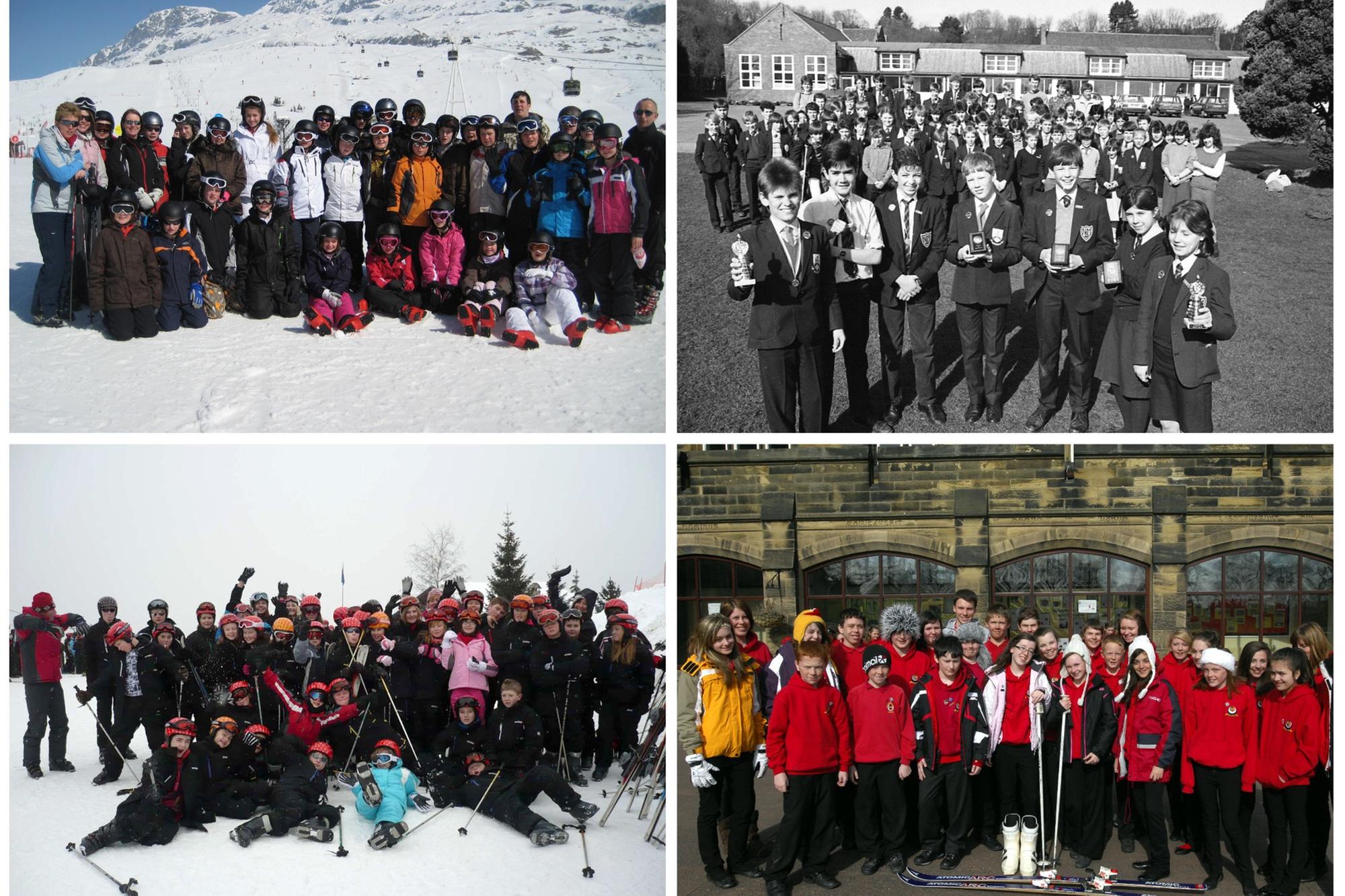School ski trip memories revived in 14 pictures from Alnwick, Berwick ...