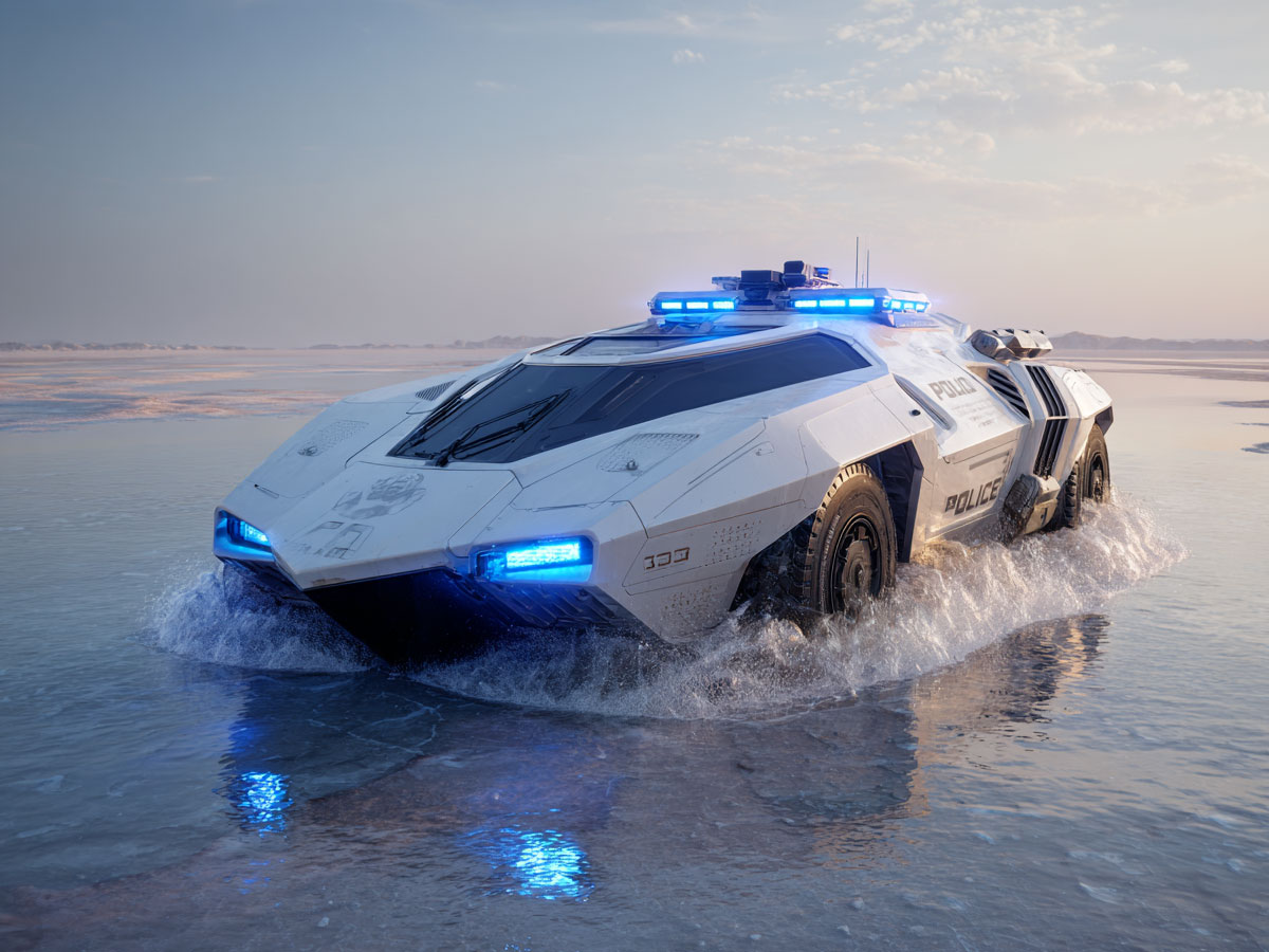 Engineers looked at what AI designed for future patrol cars and the ...