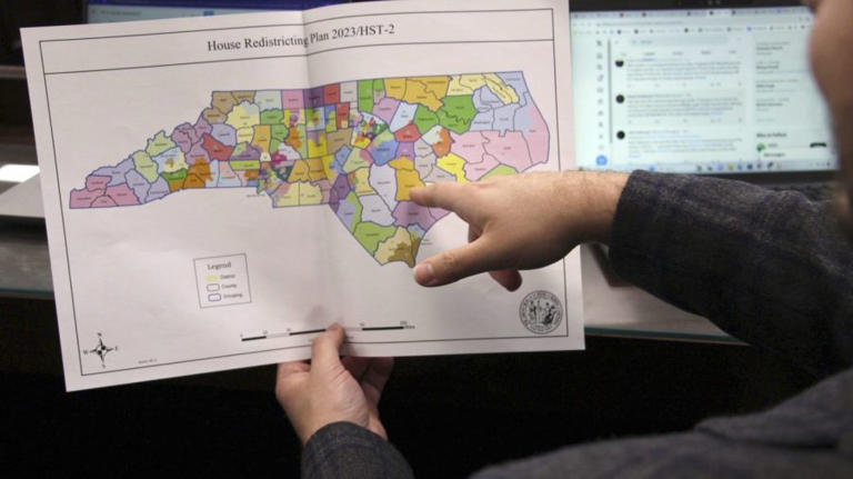 North Carolina’s 2023 GOP-drawn congressional map upheld