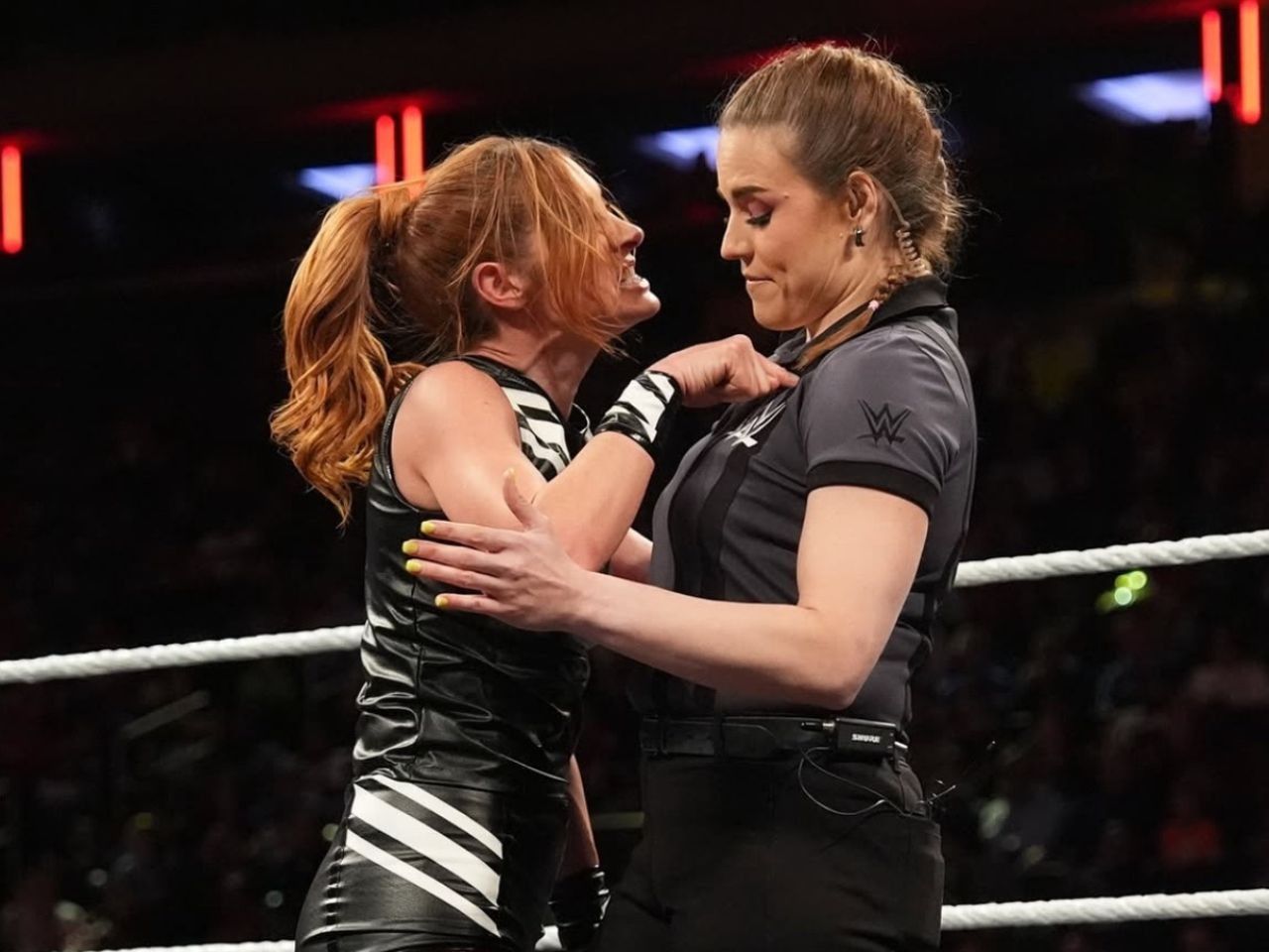 Becky Lynch accuses WWE referee Jessica Carr of rigged finish