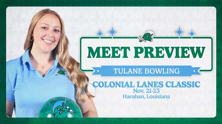 No. 19 Tulane Bowling Hosts Colonial Lanes Classic