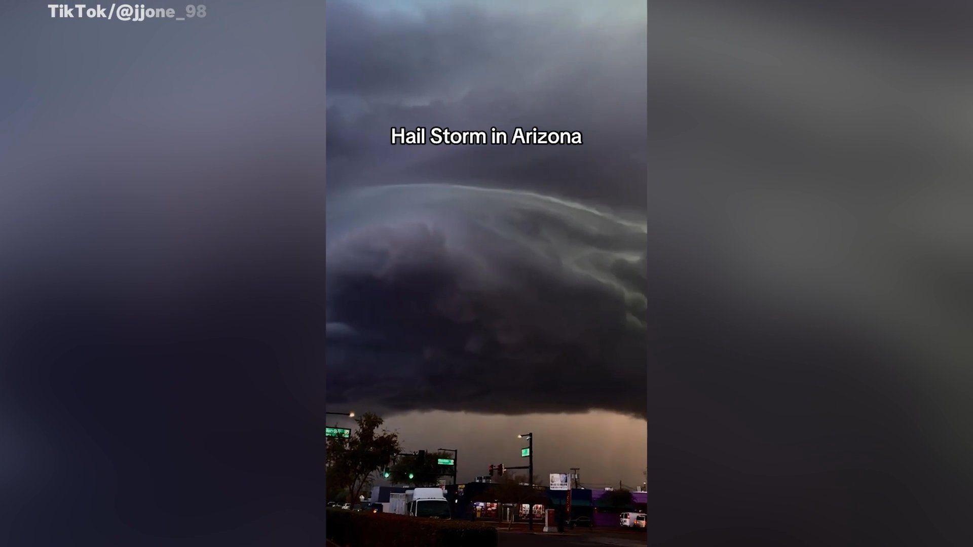 Shocking Aftermath Of Arizona Hail Storm As Temperatures Plunge
