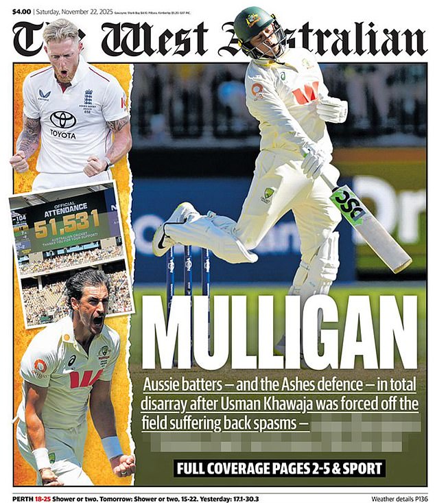 Australia's ruthless media turn on their OWN cricketers and concede ...