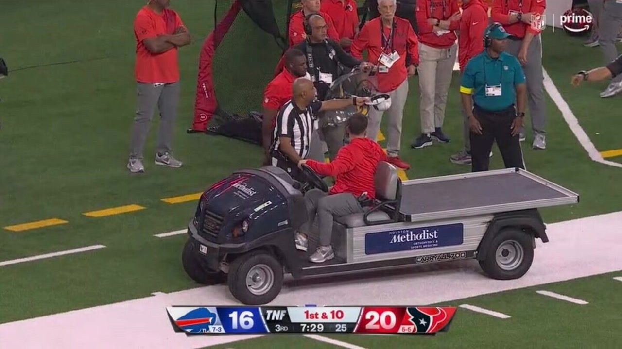 NFL Ref Carted Off Field After Painful Injury