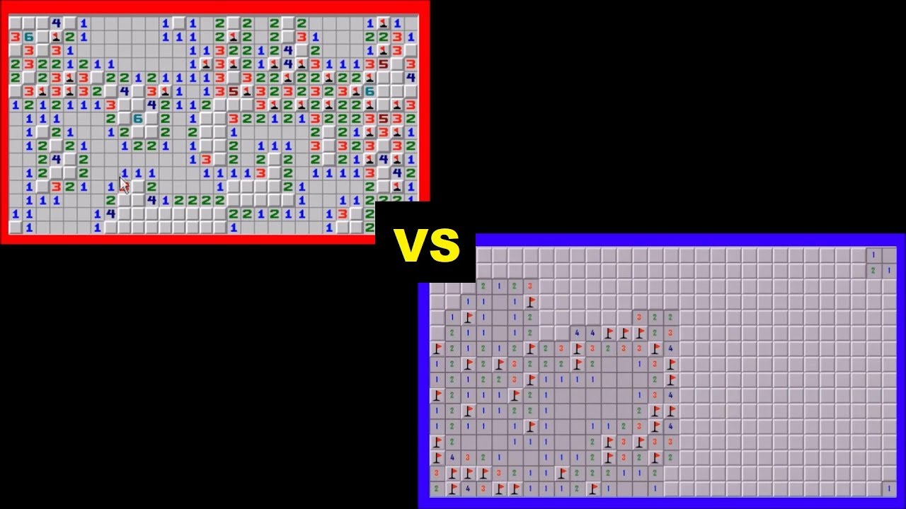 Minesweeper AI vs human world record