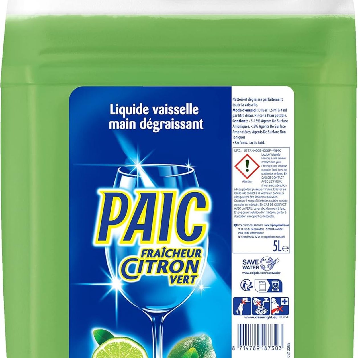 Acheter en grand format, c'est moins cher : le bidon de 5 litres de ...