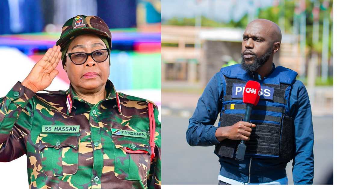 "Now this": Larry Madowo sneers at Suluhu's response to CNN's explosive ...