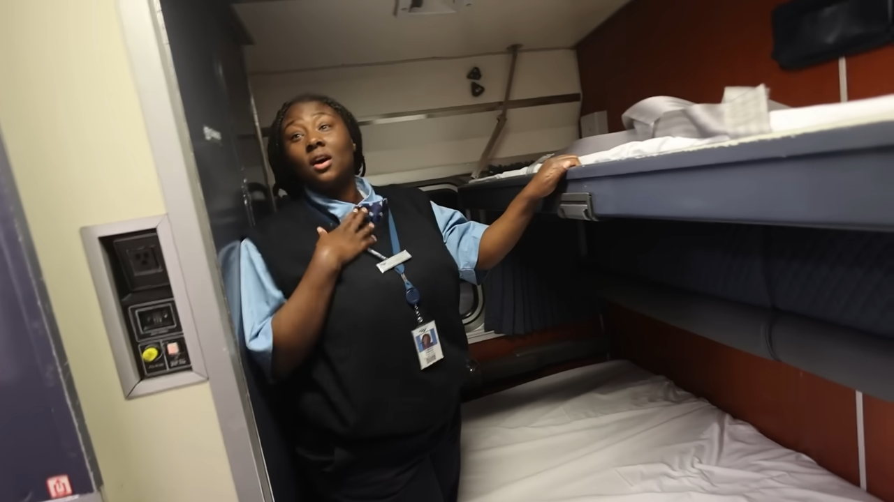Inside the 43-hour train journey across America