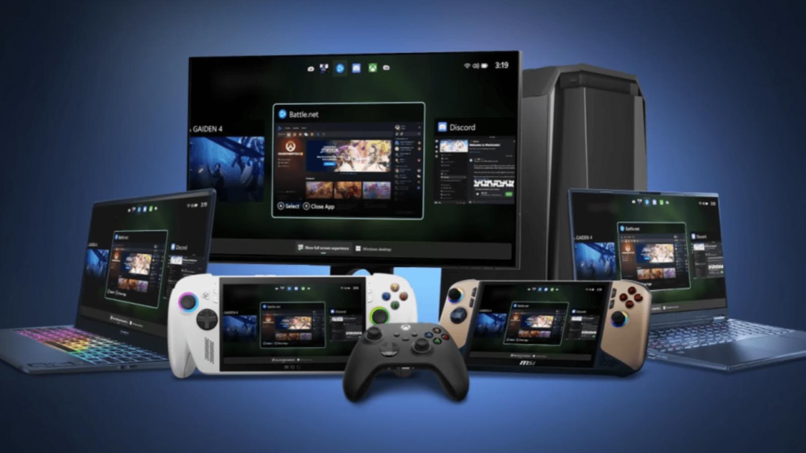 Xbox Fullscreen Experience now available on ‘all’ Windows handhelds