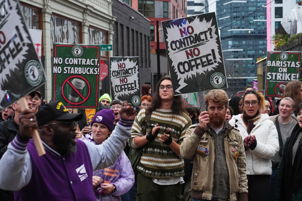 Starbucks barista strike expands nationwide days after NYC Mayor-elect ...